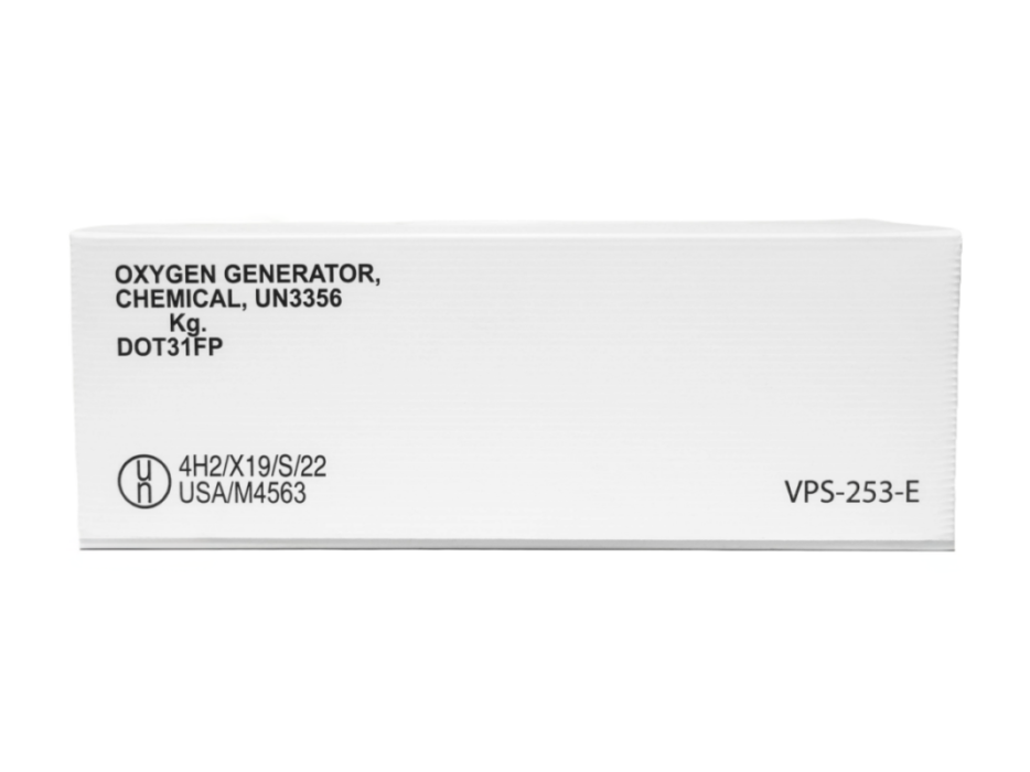 4H2/X19/S DOT 31 FP Corrugated Plastic Box for Oxygen Generators - 25. ...